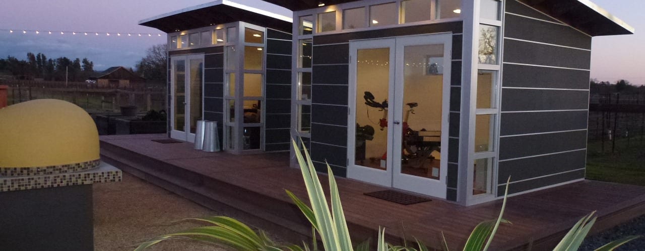 Backyard Home Yoga Studios and Gyms | Studio Shed